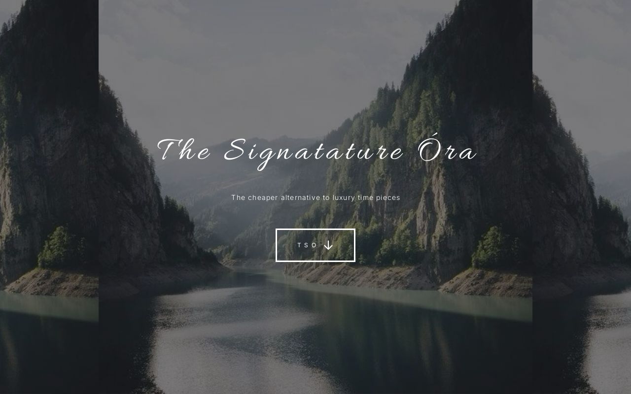 The Signature Óra